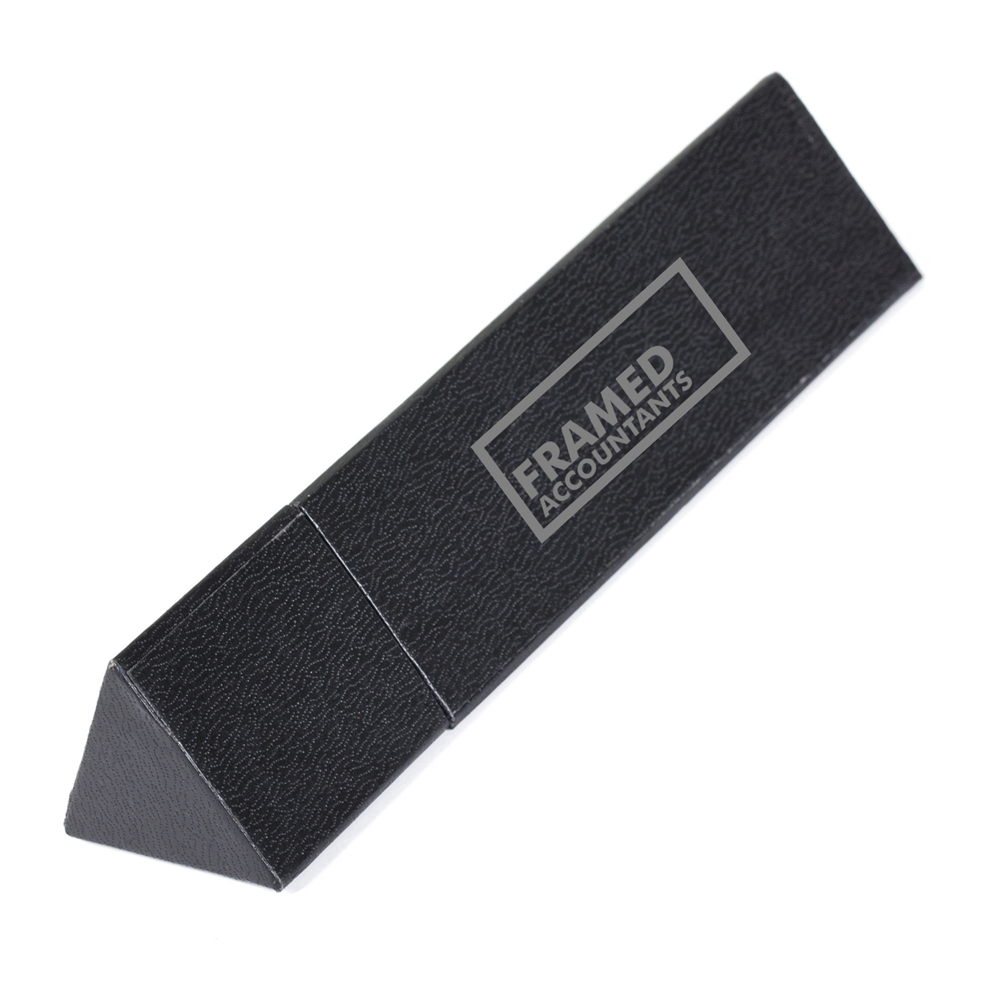 The Printed Bag Guide » Blog Archive » DELUXE TRIANGULAR CARD PEN BOX